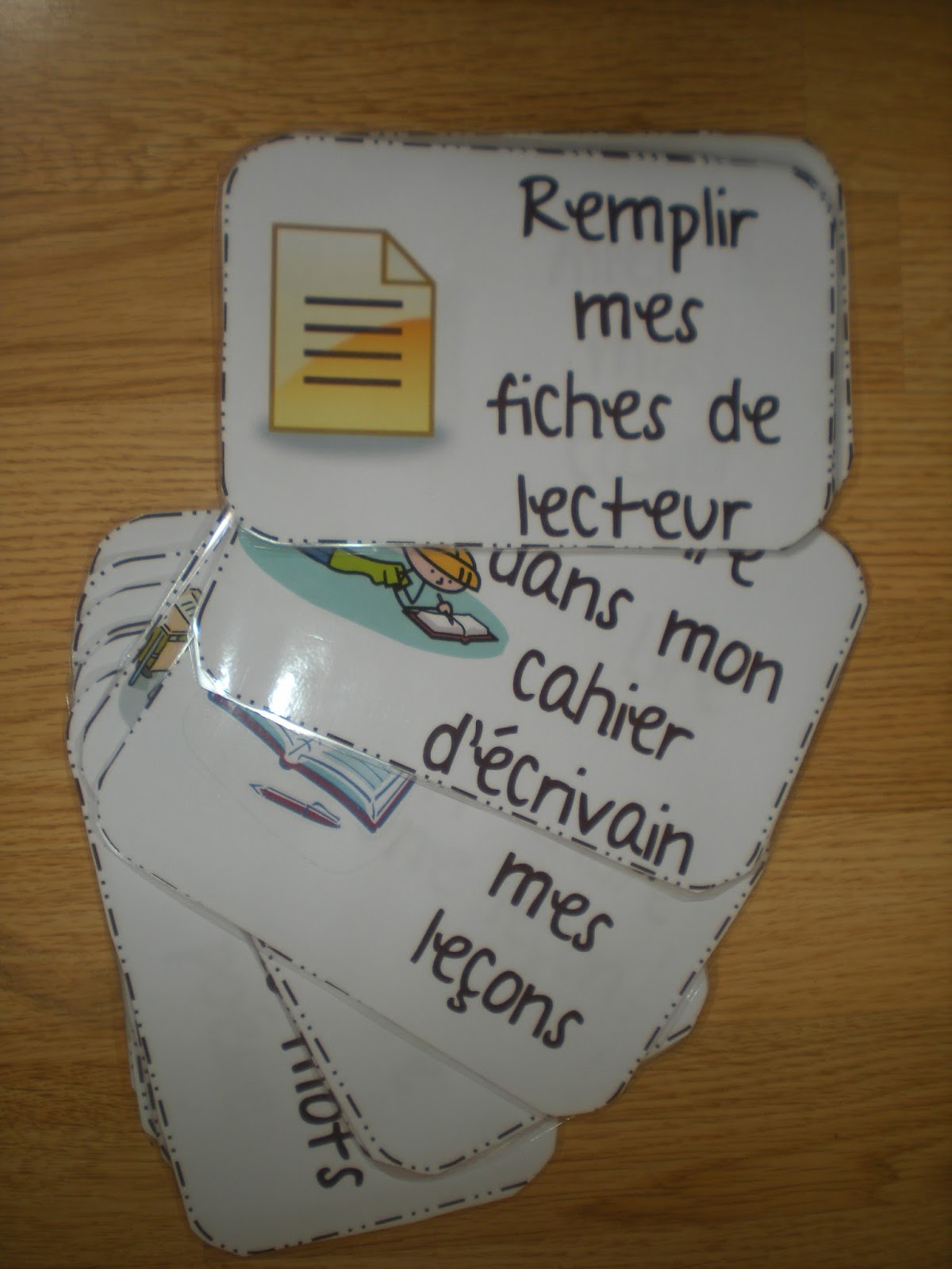 Quand j'ai fini mon travail...