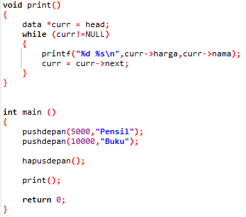 Data Structures in C: Summary of Data Structure