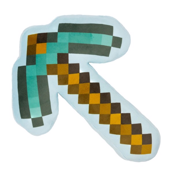 Minecraft Diamond Pickaxe Plush | Minecraft Merch
