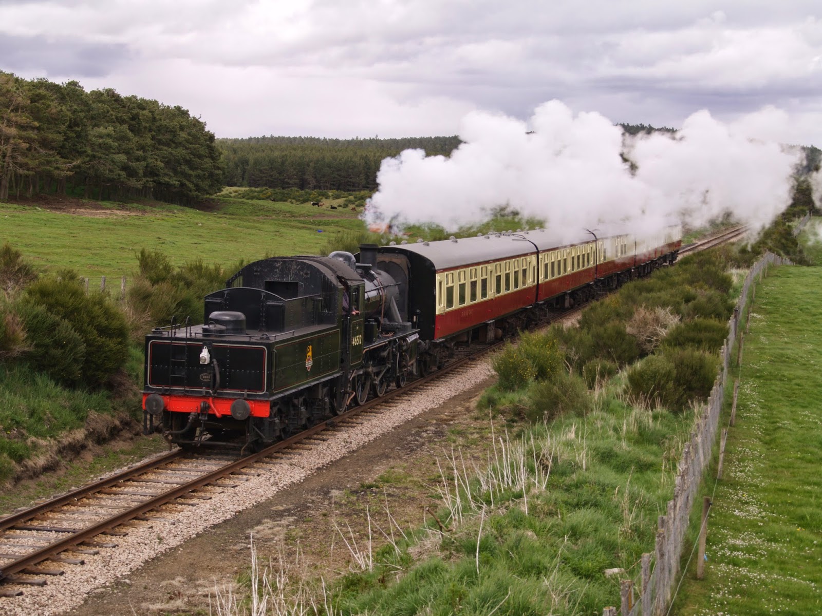 On Track at the Strathspey Railway: Dining on Strathspey Railway - 17th ...
