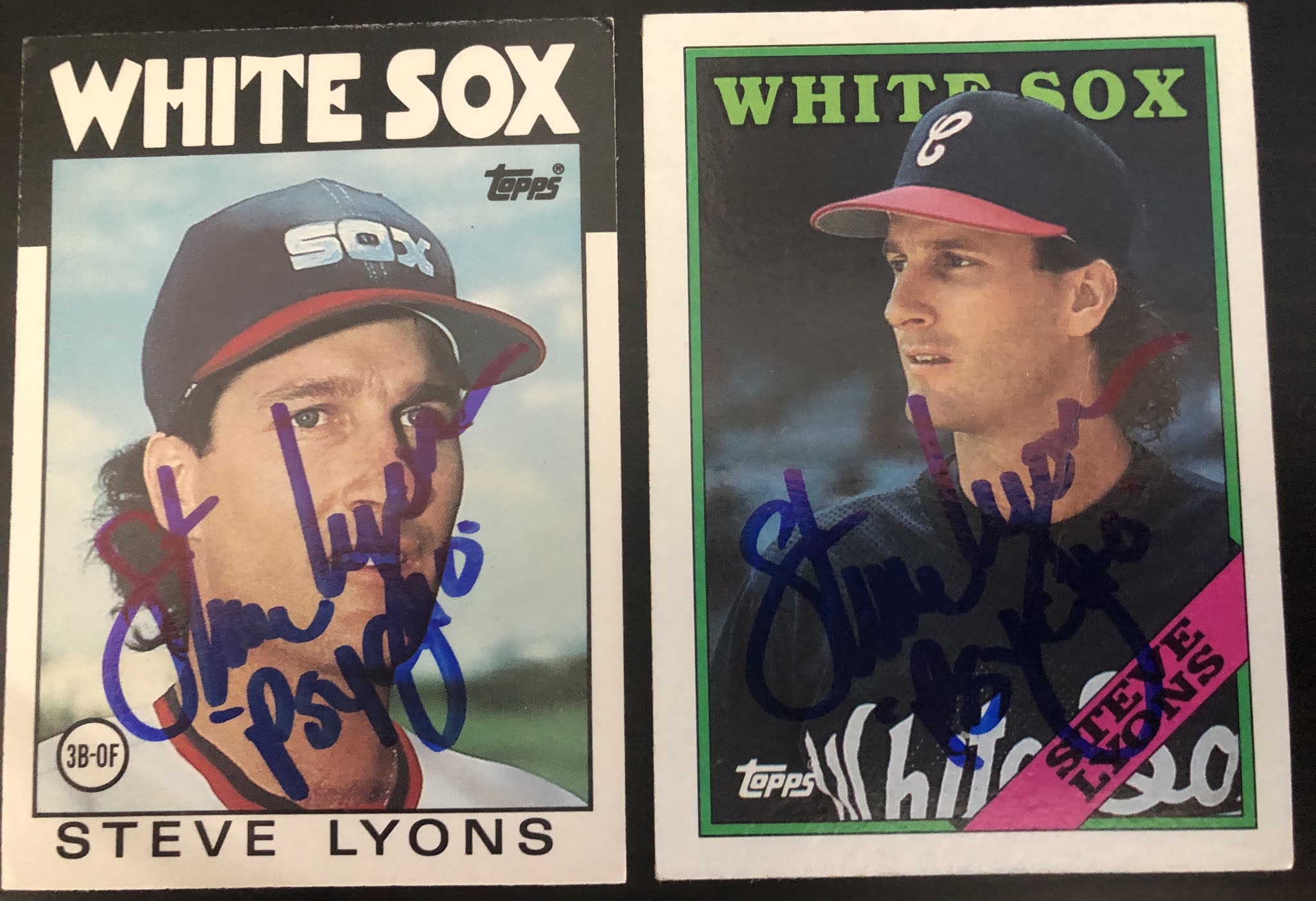 Collecting Cards (Again): Steve “Psycho” Lyons TTM Success