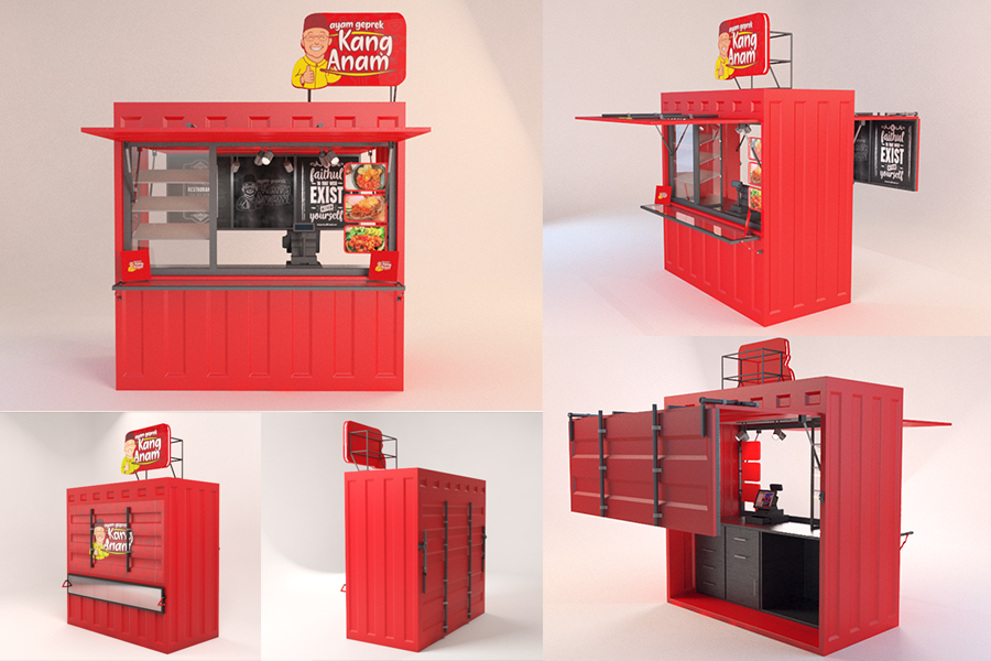 Jasa pembuatan Booth Container bandung - Booth Container Bandung ...