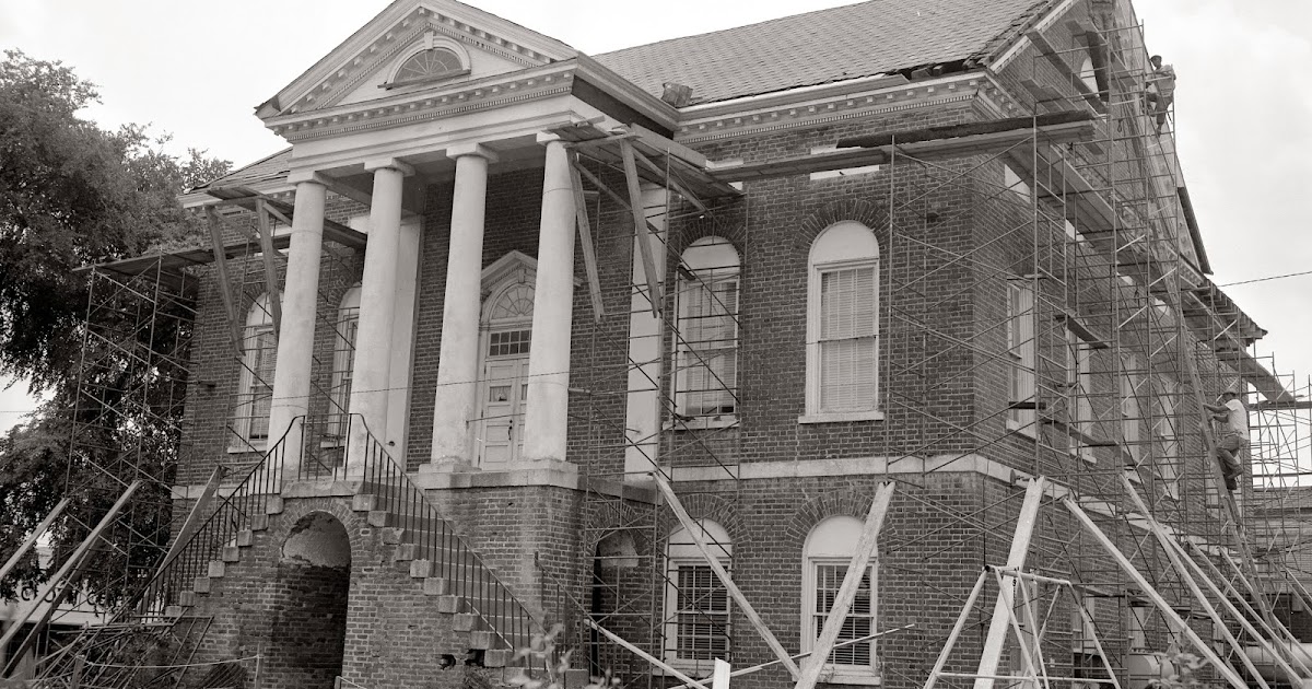 THE LANCASTER ARCHIVE: Courthouse Renovations - 1963 - Lancaster SC Photos