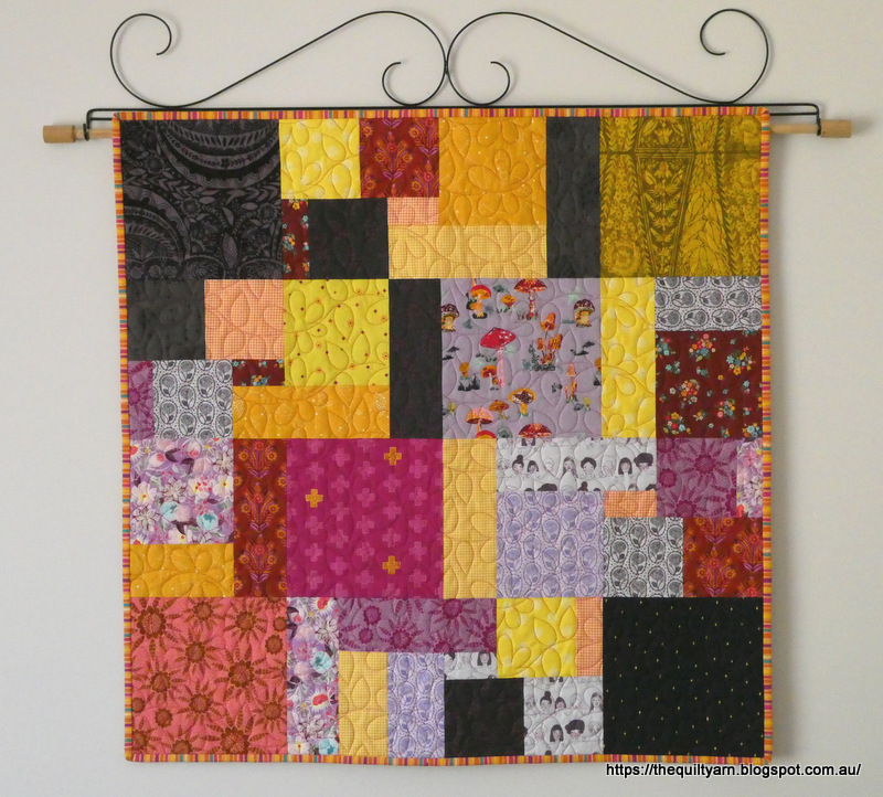 The Quilt Yarn: New Pattern - Wooden Blocks Quilt