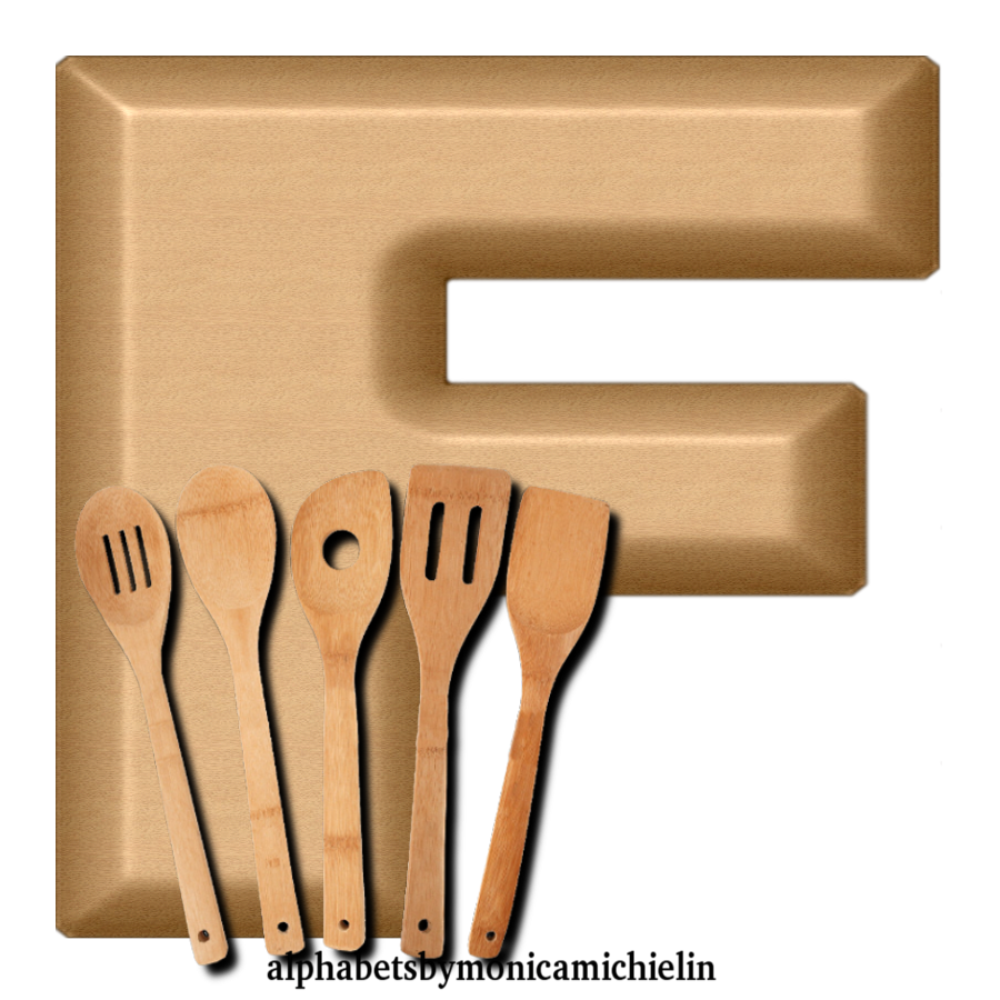 M. Michielin Alphabets: COOKING TOOLS ALPHABET