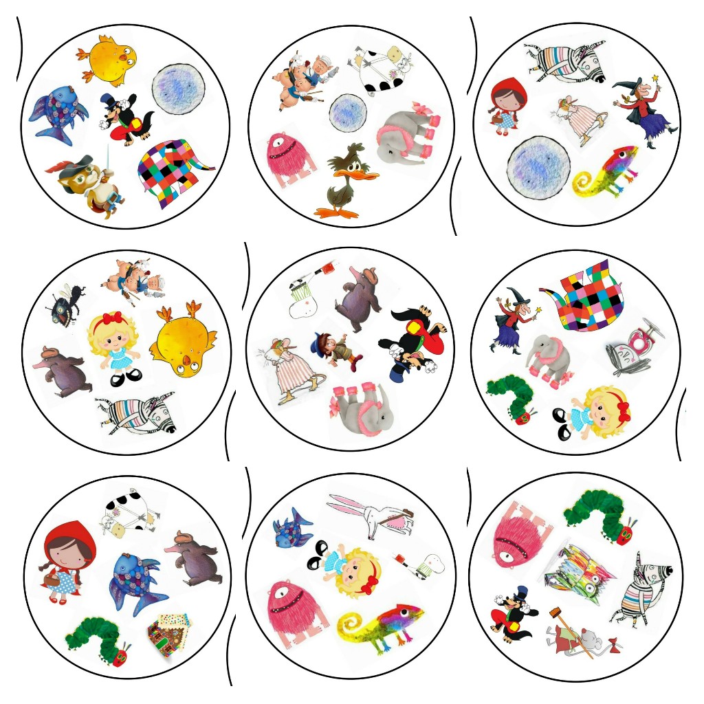 Mi Pequeño Rincón: DOBBLE PERSONAJES DE CUENTOS INFANTILES