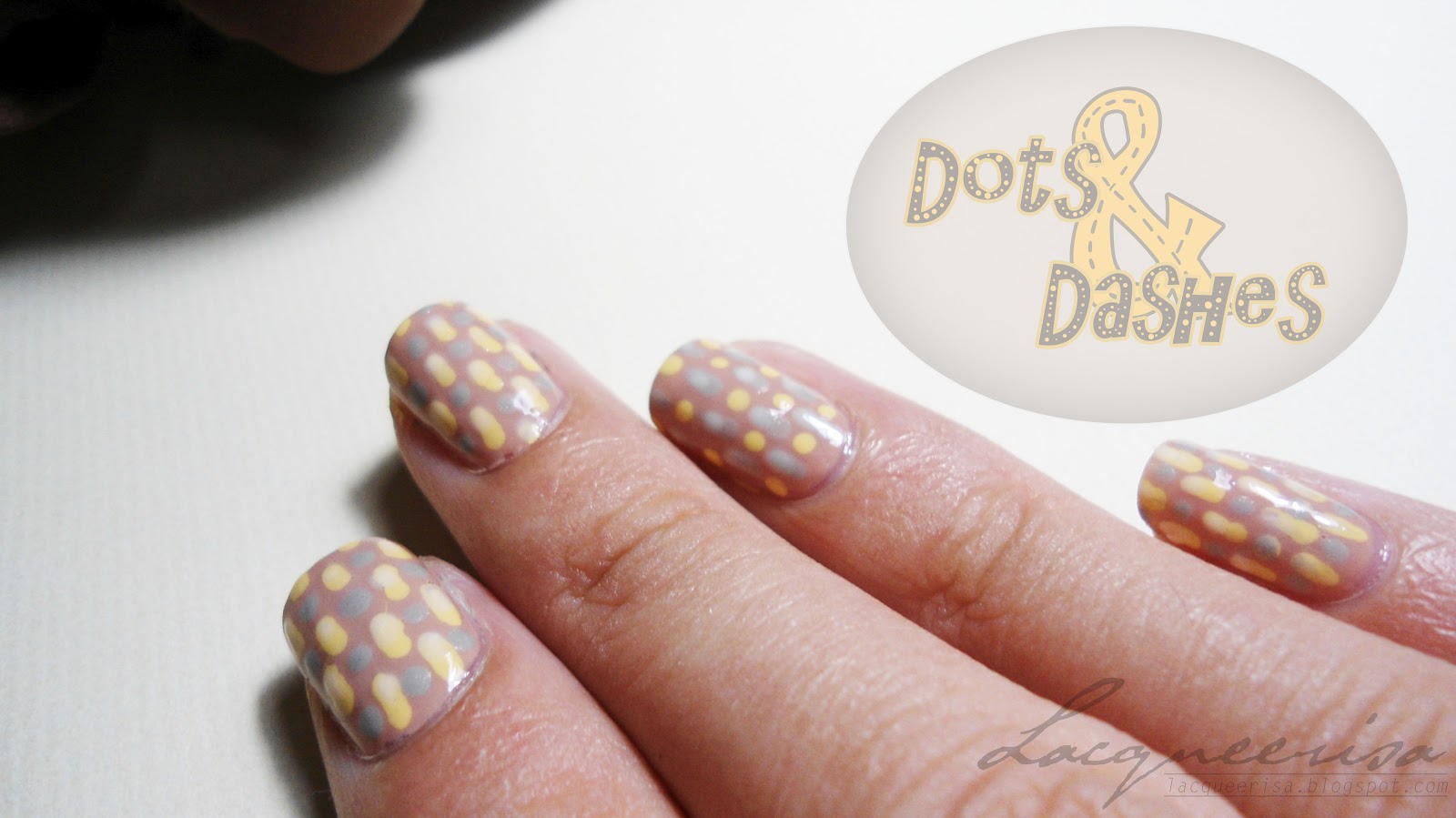 Lacqueerisa: NOTD - Dots & Dashes