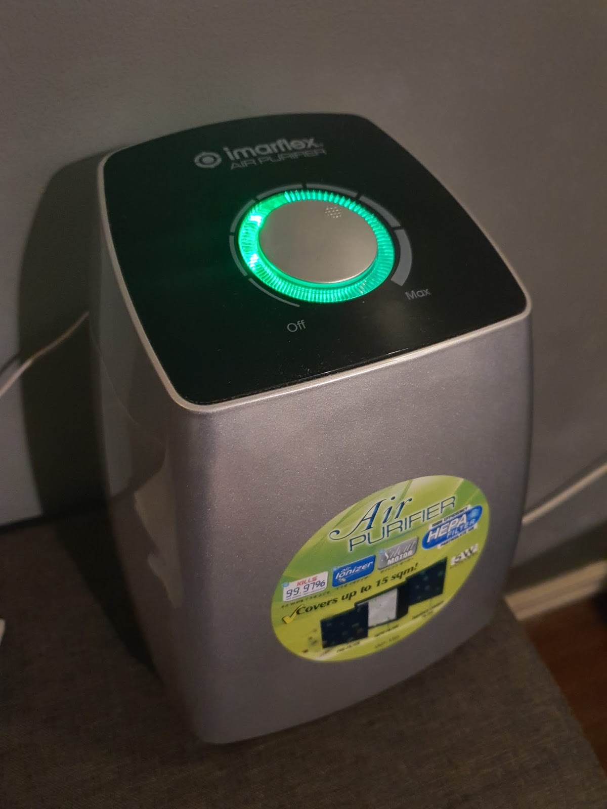 Curious Ava: Product Review: Imarflex IAP-150 Air Purifier