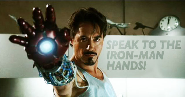 #IronManFan: Tony Stark's Iron Man Gloved-Hand in Marvel's CAPTAIN ...