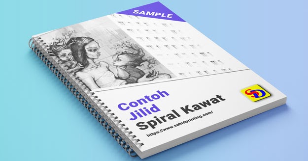 Jilid Spiral Kawat - SAHID PRINTING | Percetakan & Fotocopy Murah 24 Jam Jakarta