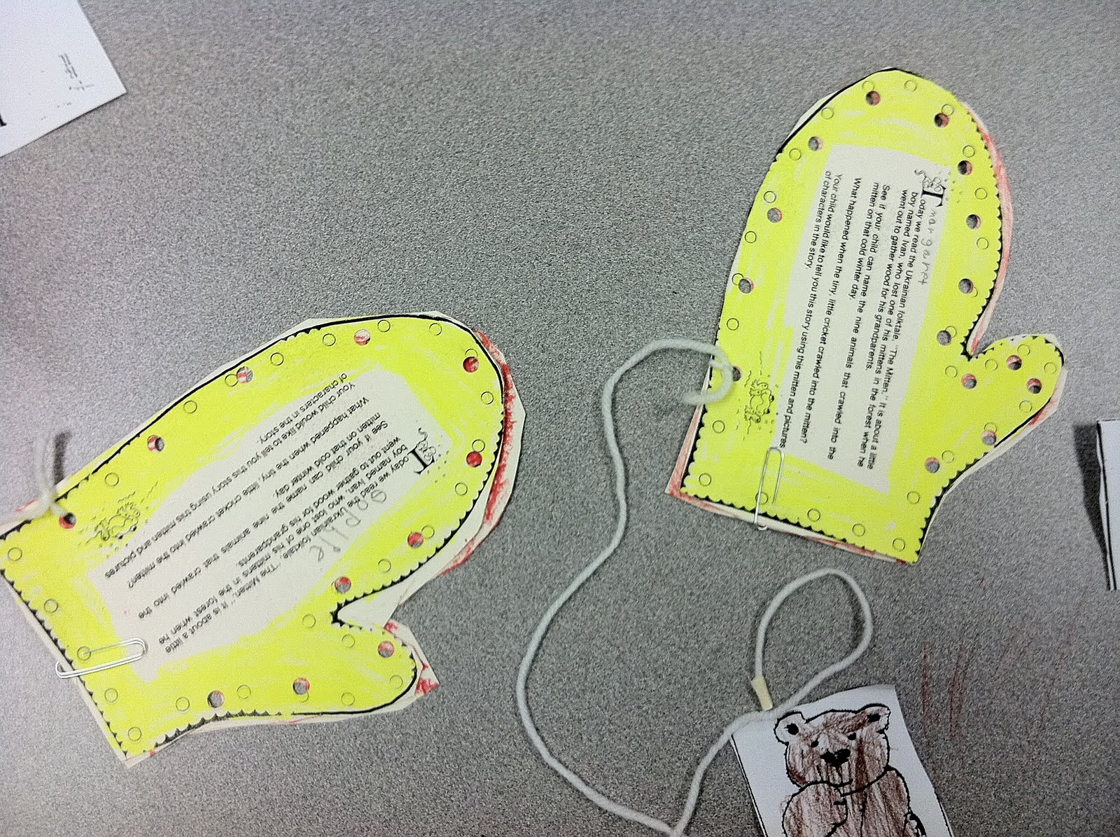 Ms. Clark: The Mitten by Alvin Tresselt