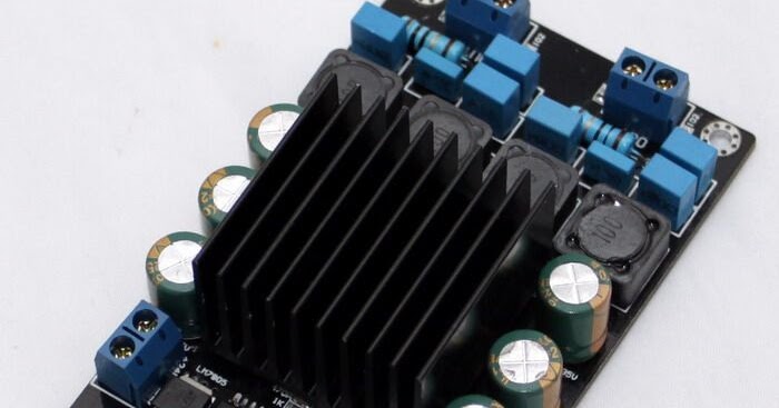 RitonDuino: Audio : Amplificateur STA508 classe T 2x50W