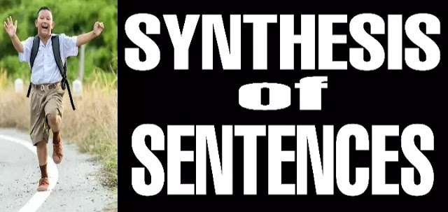 Synthesis of sentences for class 10 board exam 2024 SEBA - edunation19