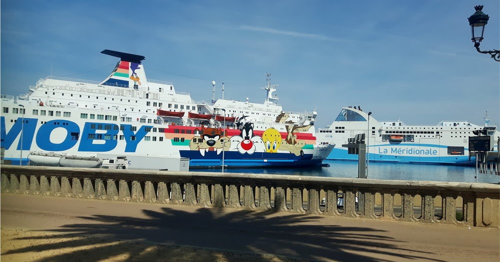 AMIS ET VISITEURS BIENVENUE: * Moby Dada nouveau ferry de la Moby Lines