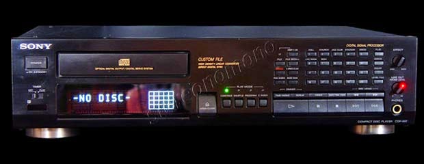 stereonomono - audio Hi Fi Compendium - 14 years on-line: Sony CDP-997