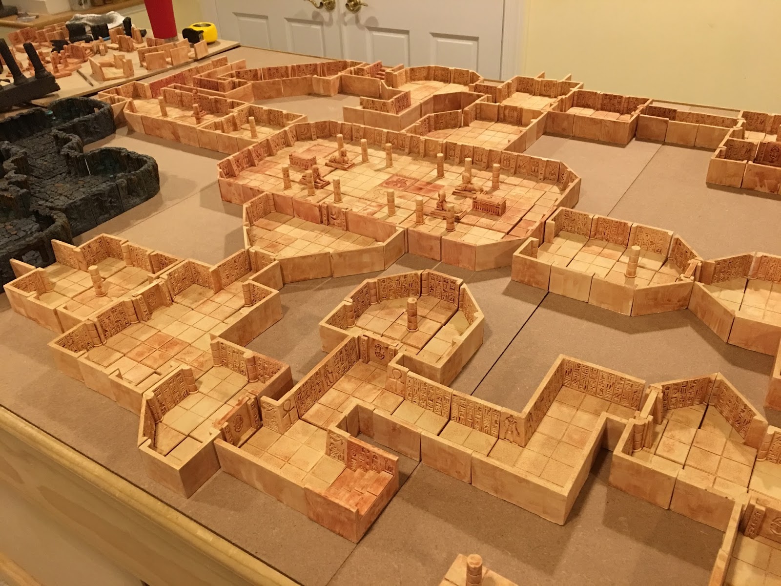 Lair of the Uber Geek: Historicon 2017 Game: Catacomb Layout