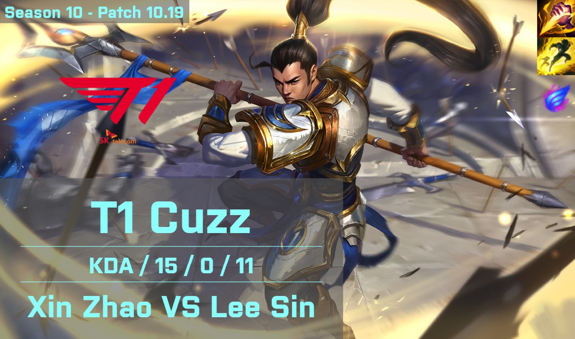 T1 Cuzz Xin Zhao JG vs Gen G Clid Lee Sin - KR 10.19 | How To Jungle