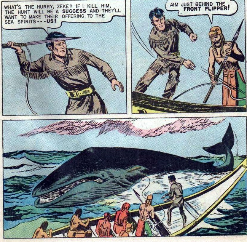 Comics, old time radio and other cool stuff: A Whaling We Will Go.