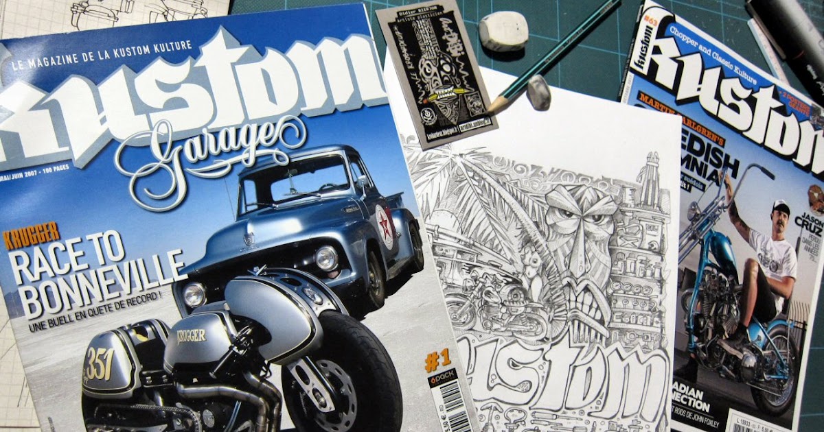 Le Krobardeur: KUSTOM magazine, the last...