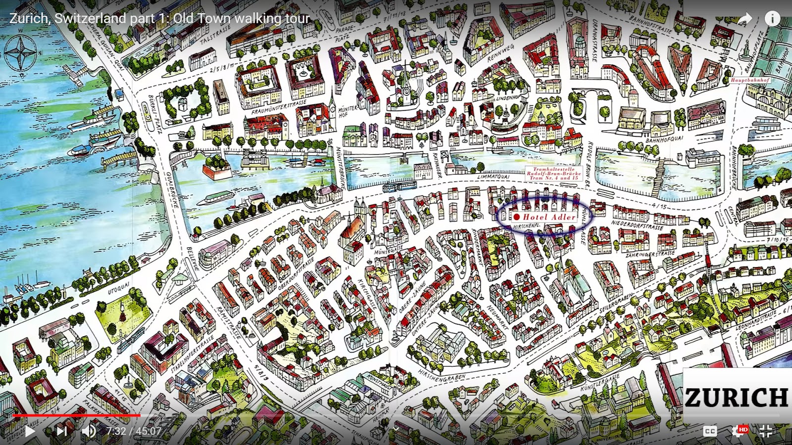 Switzerland Travel―Visiting Zurich