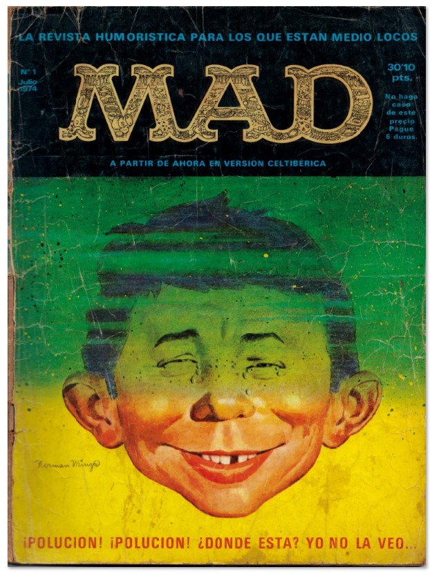 TBEO Y NO LO CREO · COMICS: EL CIERRE DE LA REVISTA MAD COMIC