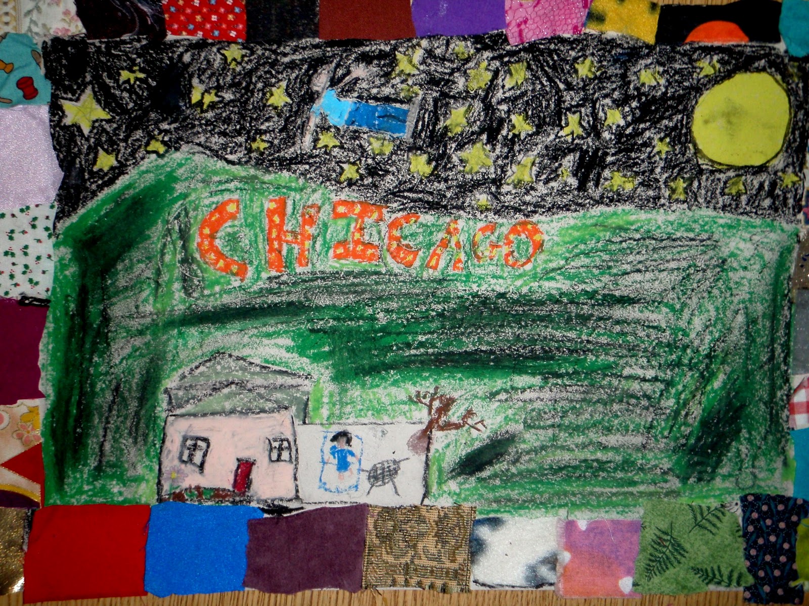 Fayston Elementary Art: Tar Beach Story Quilts