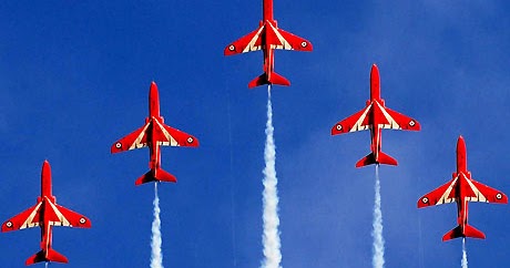 The Red Arrows in Kuwait