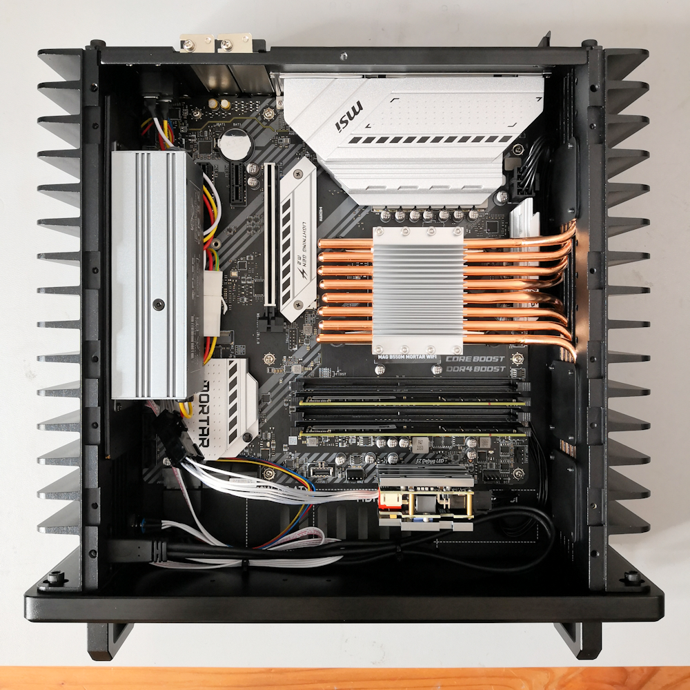 FanlessTech: HDPLEX H3 / Ryzen 7 5700G Build
