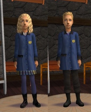 Decat's Sims 2 Creations: Winter School Uniforms