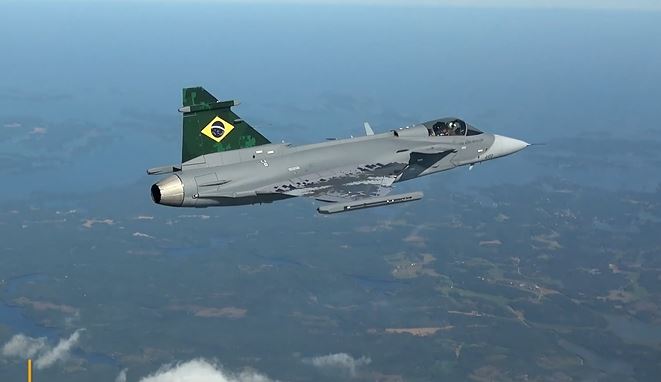 Military and Commercial Technology: First Brazilian Gripen E Completes ...