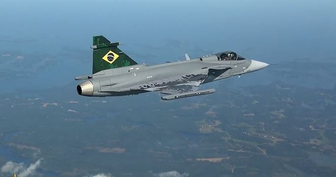 Military and Commercial Technology: First Brazilian Gripen E Completes ...