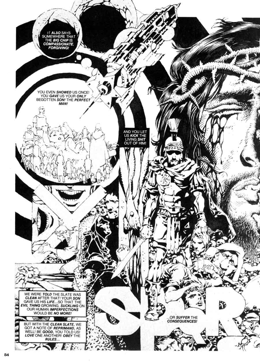 1994 #24 - non-attributed Alex Nino art - Pencil Ink