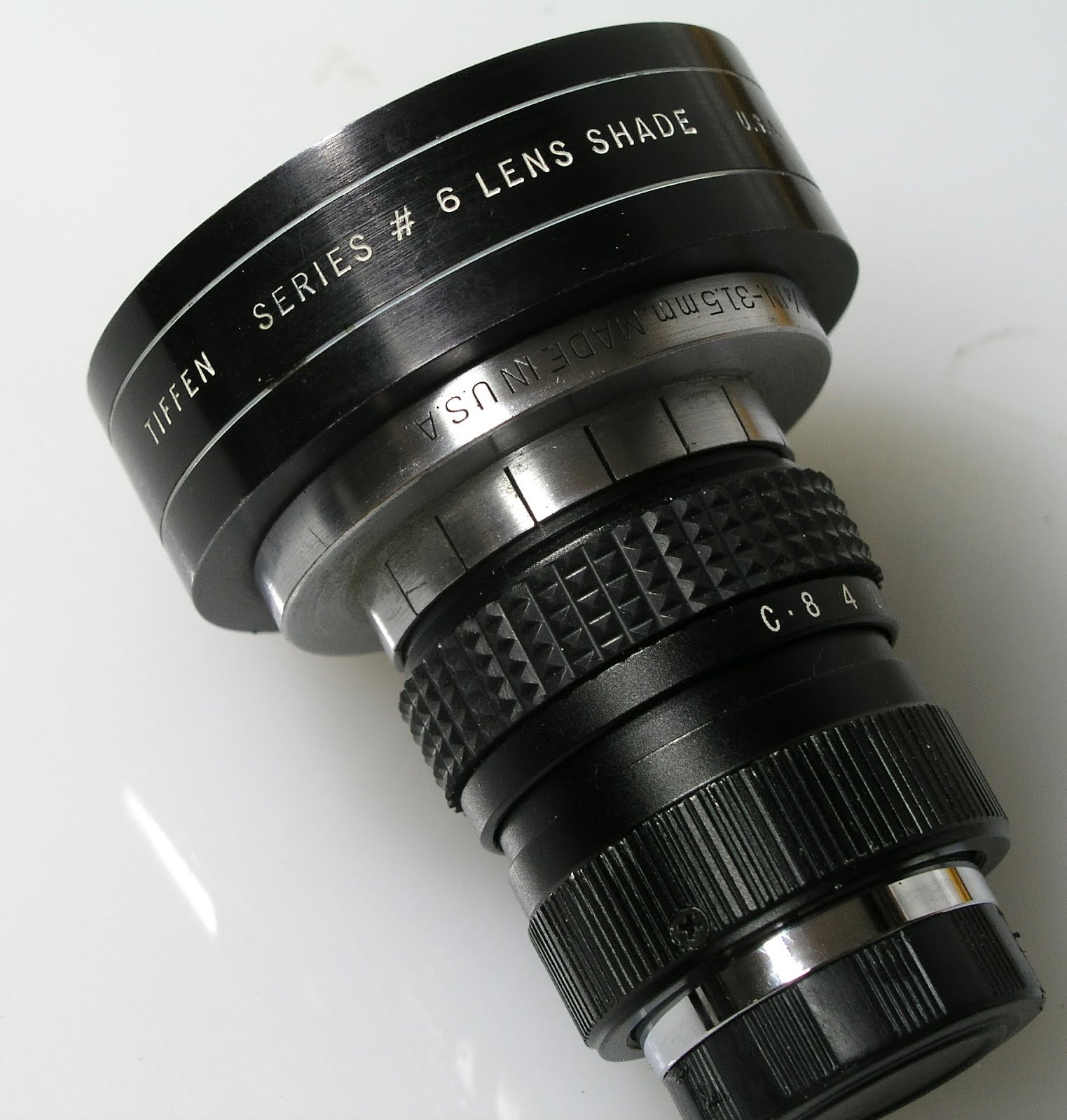 Random Camera Blog: Series Filters on a CCTV lens