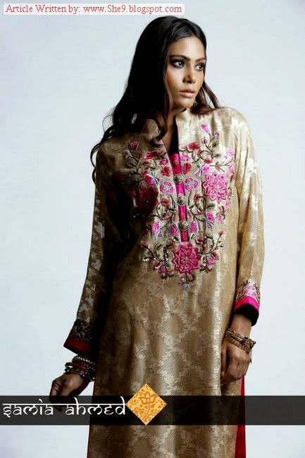 Samia Ahmed Eid/ Midsummer Collection 2014 | Chunri Suits ~ She9 ...