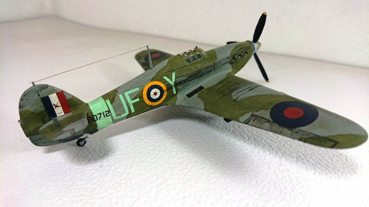 Pequeño Museo de Aviones: Hawker Hurricane