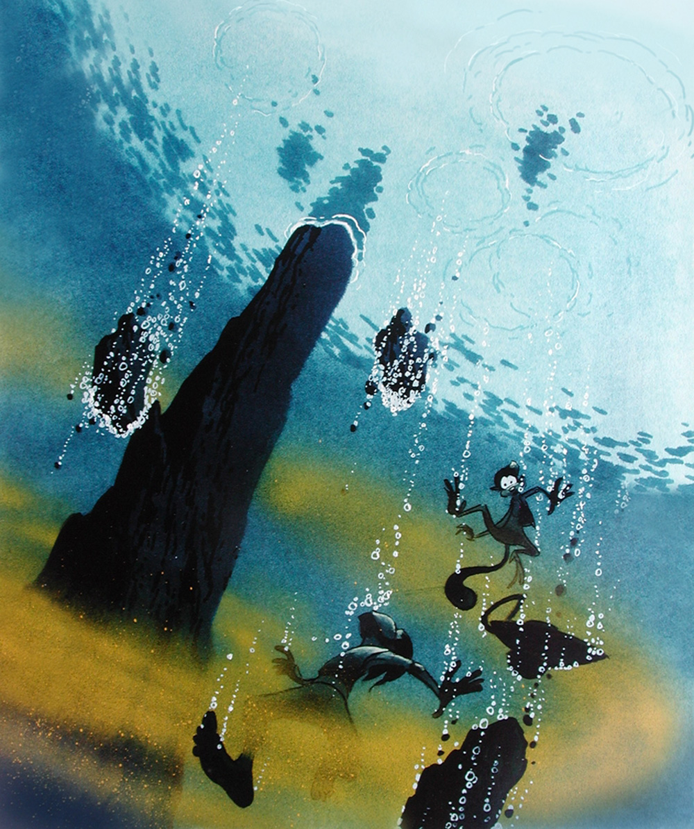 Living Lines Library: Aladdin (1992) - Visual Development