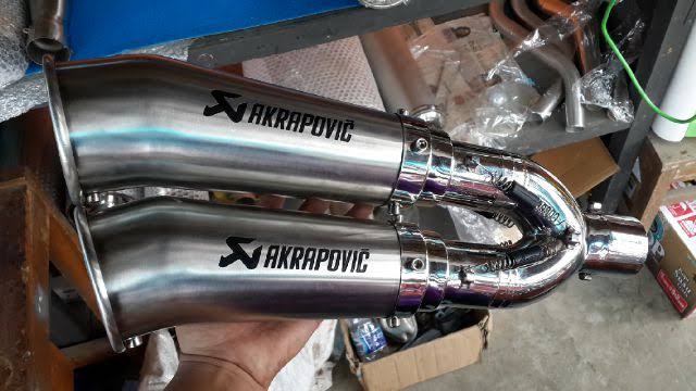 Jenis Knalpot Akrapovic