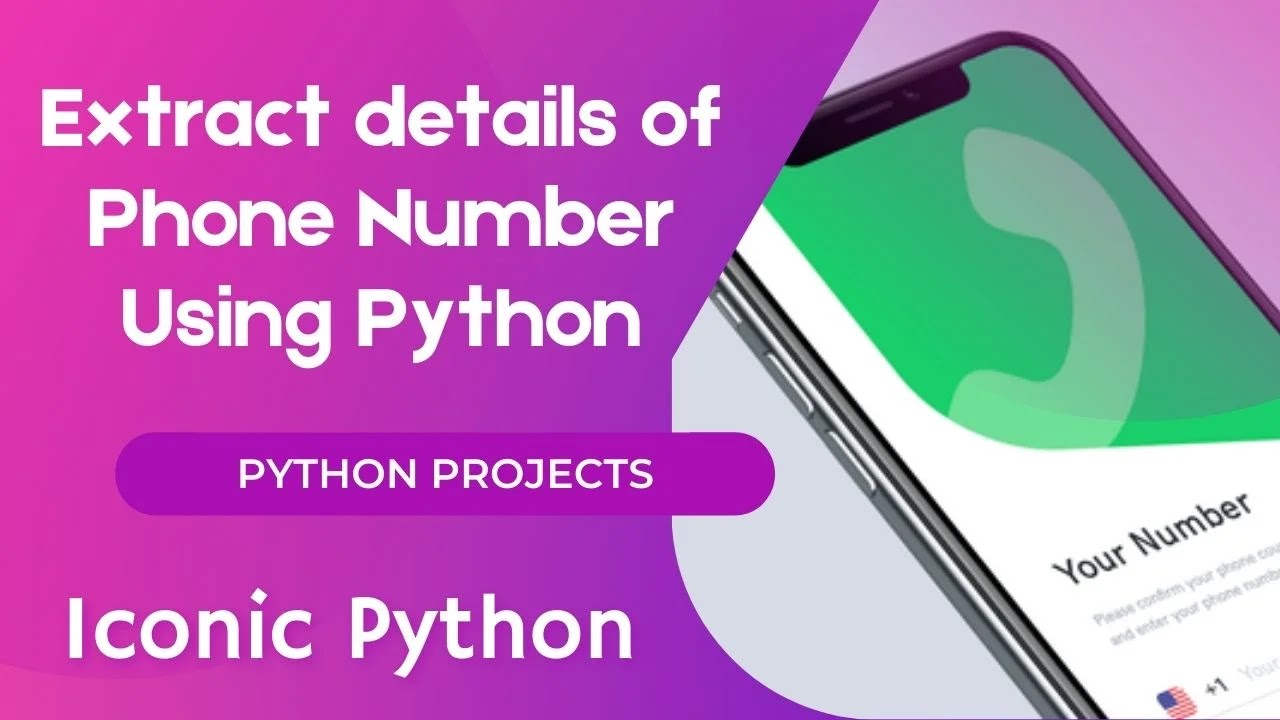 Extract Phone Number Details Using Python