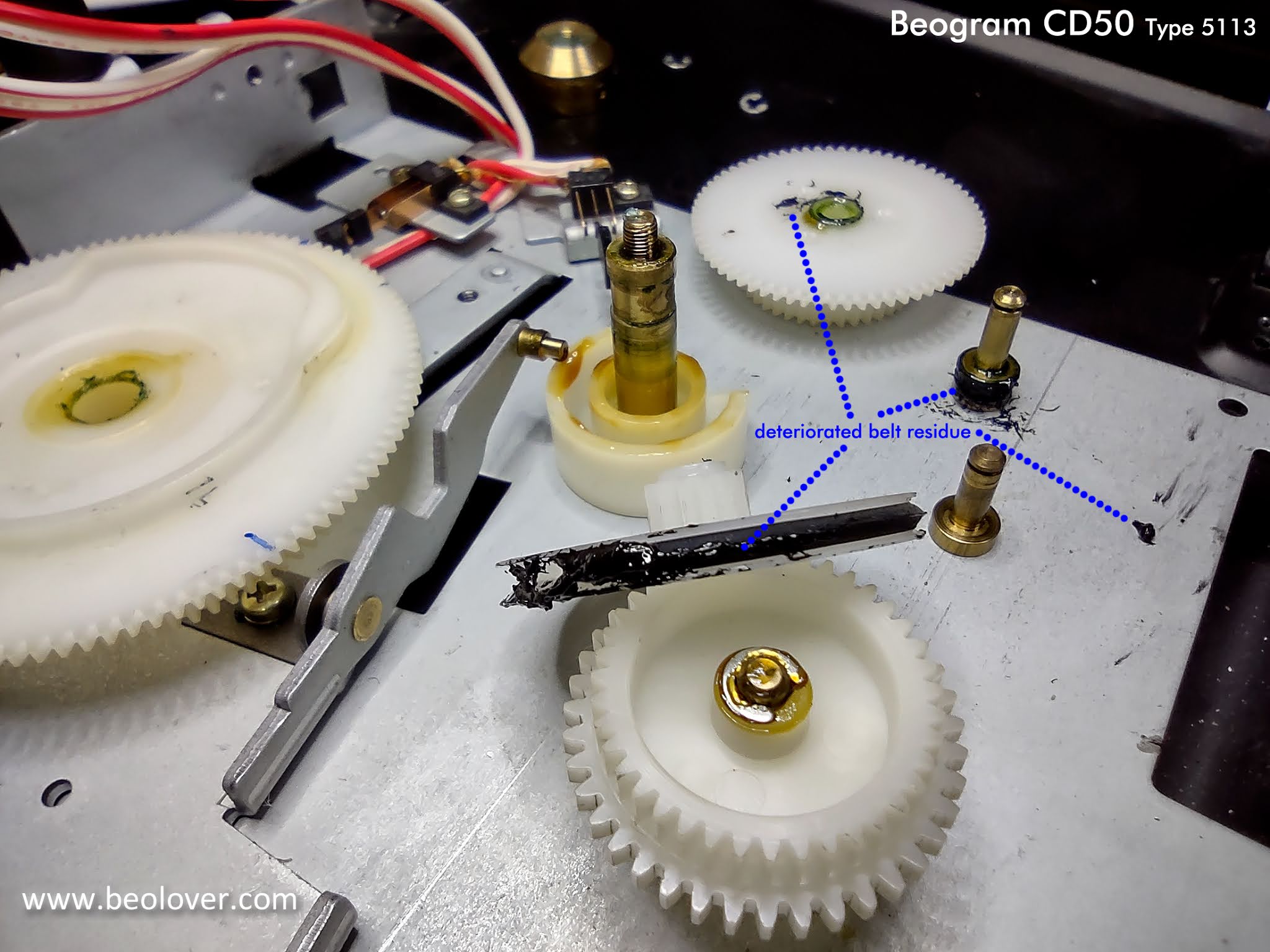 beolover: Beogram CD50: Typical Restoration Steps