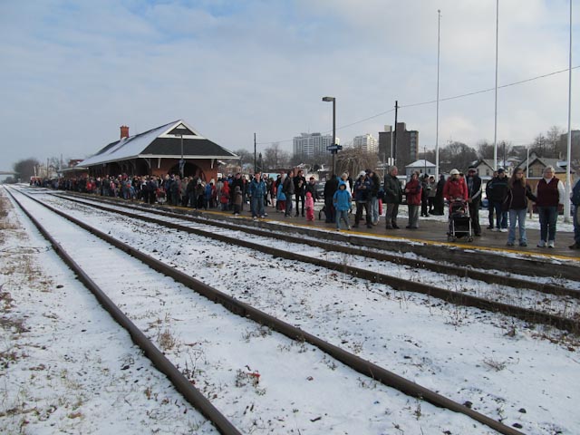 Buck Tracks: GO Transit - First Passengers for Kitchener Line