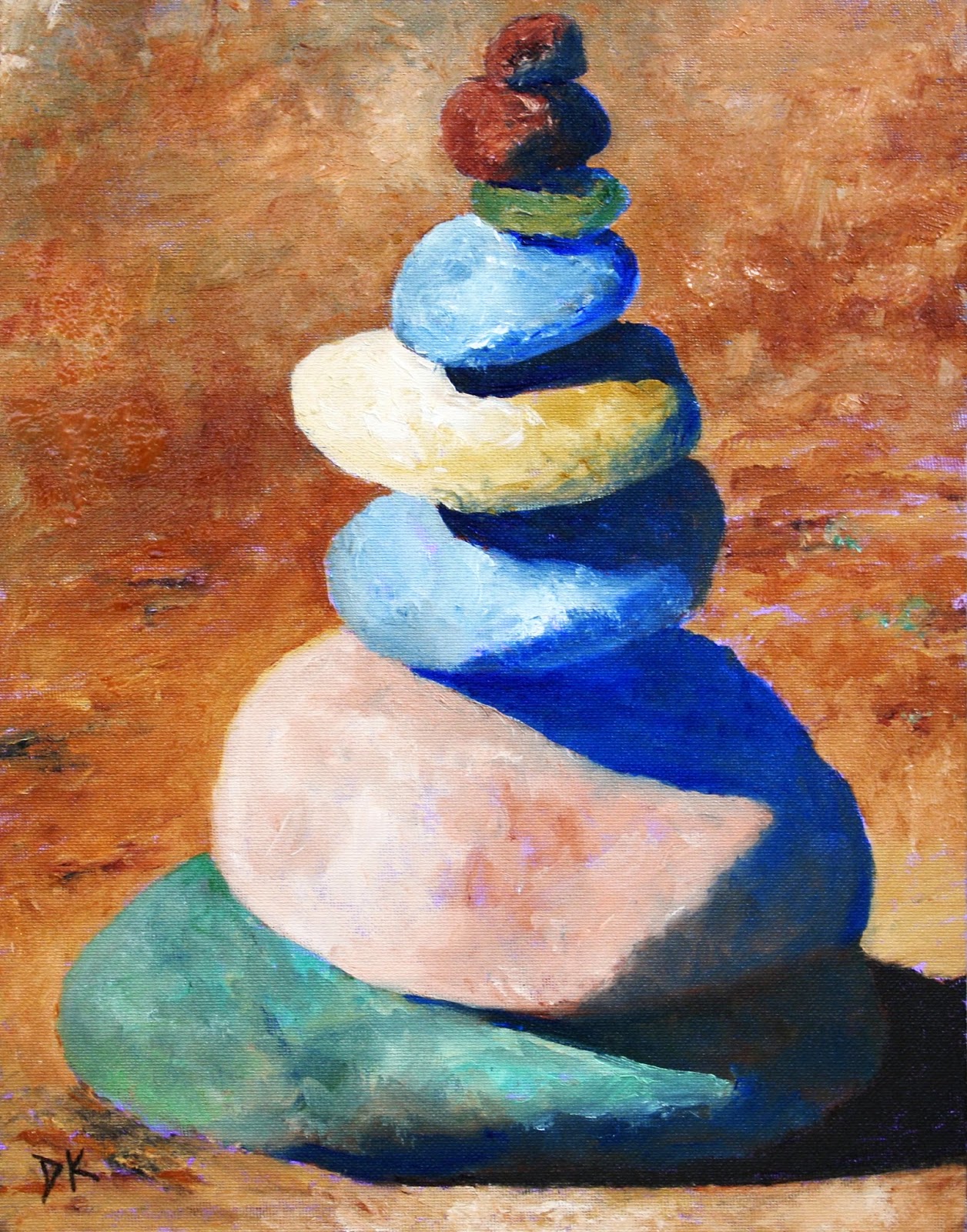 Denna's Kreations: Stacked Rock Art