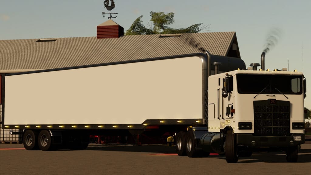 FS19 TLX 48ft Enclosed Trailer v1.0 - FS 19 & 22 USA Mods Collection