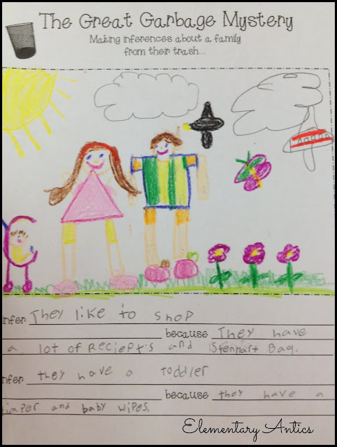 Great Garbage Mystery { An Inferencing Lesson} - Elementary Antics