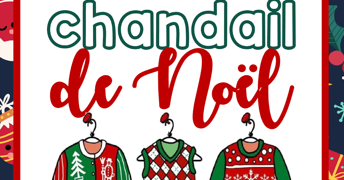 École et bricoles: Le plus affreux chandail de Noël