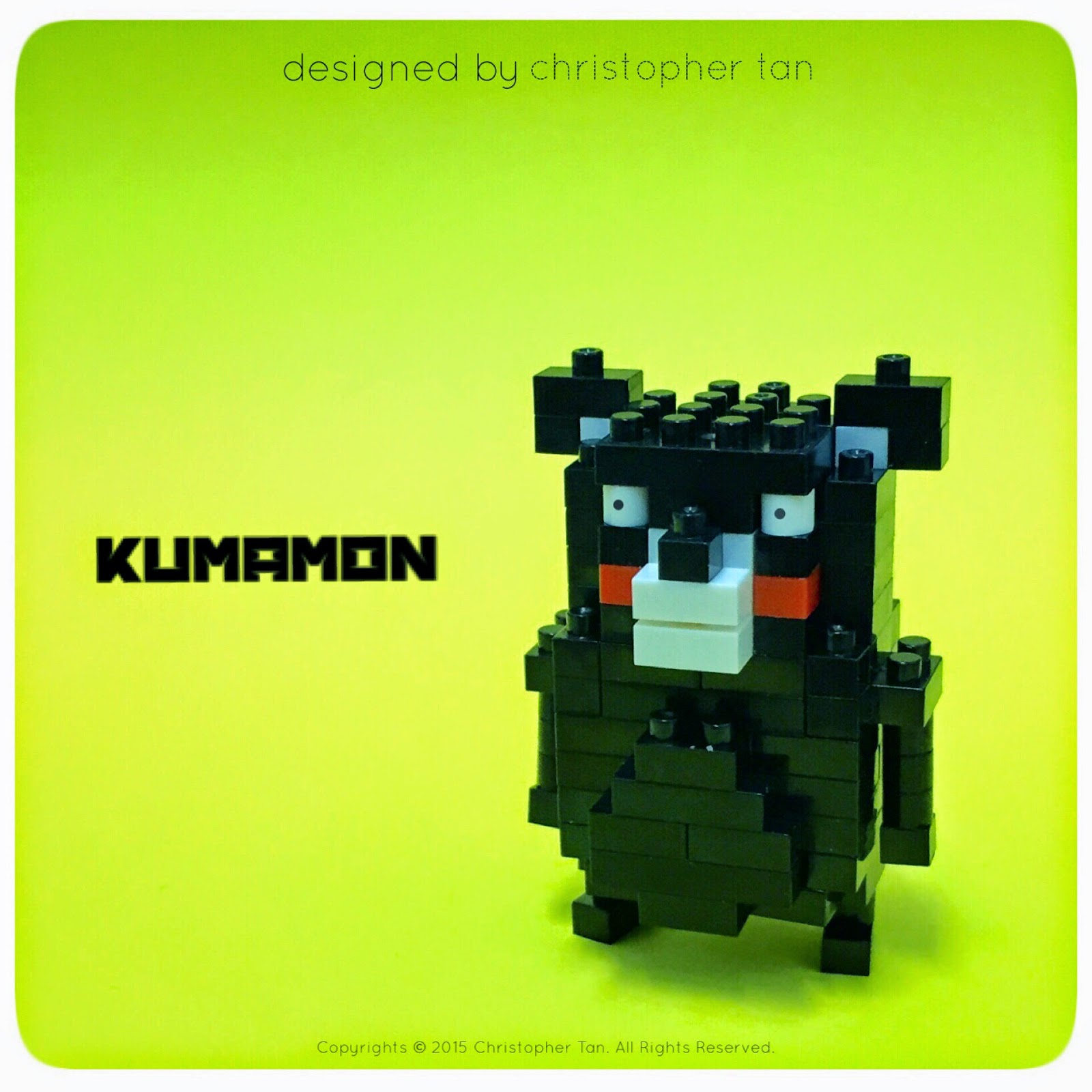 Christopher Tan: Very Mini nanoblock Kumamon