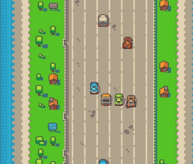 Indie Retro News: Highway Sprint - Rapid racing Amiga prototype gets a ...