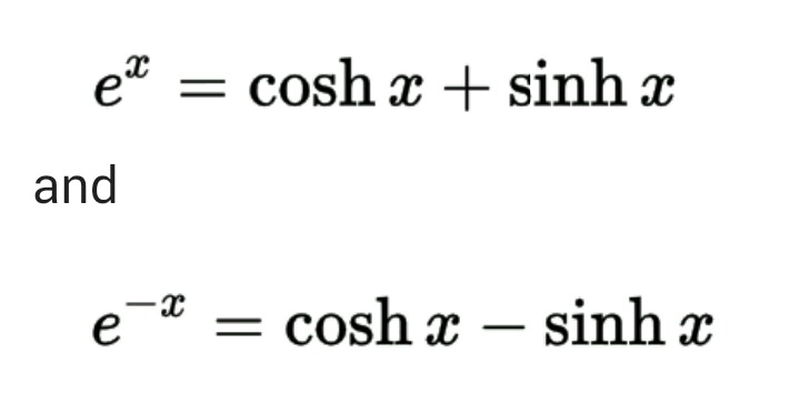 HYPERBOLIC FUNCTIONS