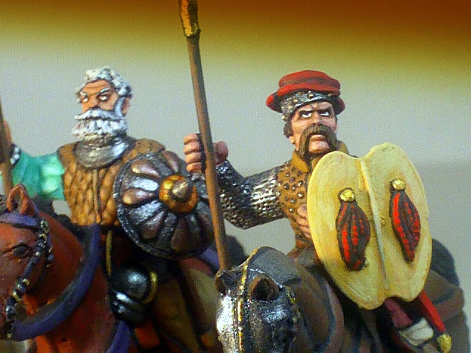 28MM FELDGRAU: Jinetes españoles/ Spanish genitors