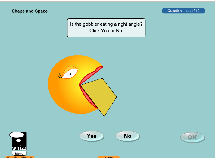 Kyana @ Glenbrae School: Math Whizz games