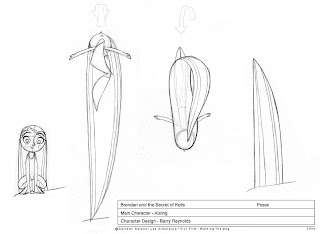 Living Lines Library: The Secret of Kells (2009) - Main Character: Aisling